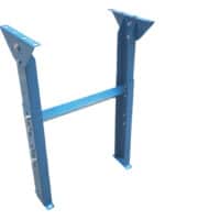 Adjustable Conveyor Floor Support Legs | 12" Wide