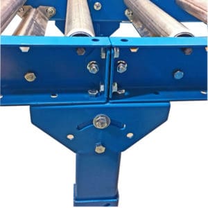 Steel Frame Gravity Conveyor 1.9" Dia. | 18"W x 10'L | Buy Online!