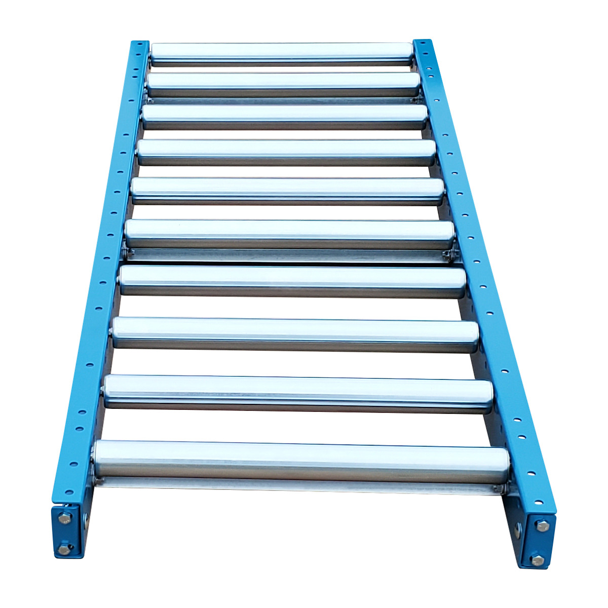 Steel Frame Gravity Conveyor 1.9" Dia. | 24"W x 5'L | Buy Online