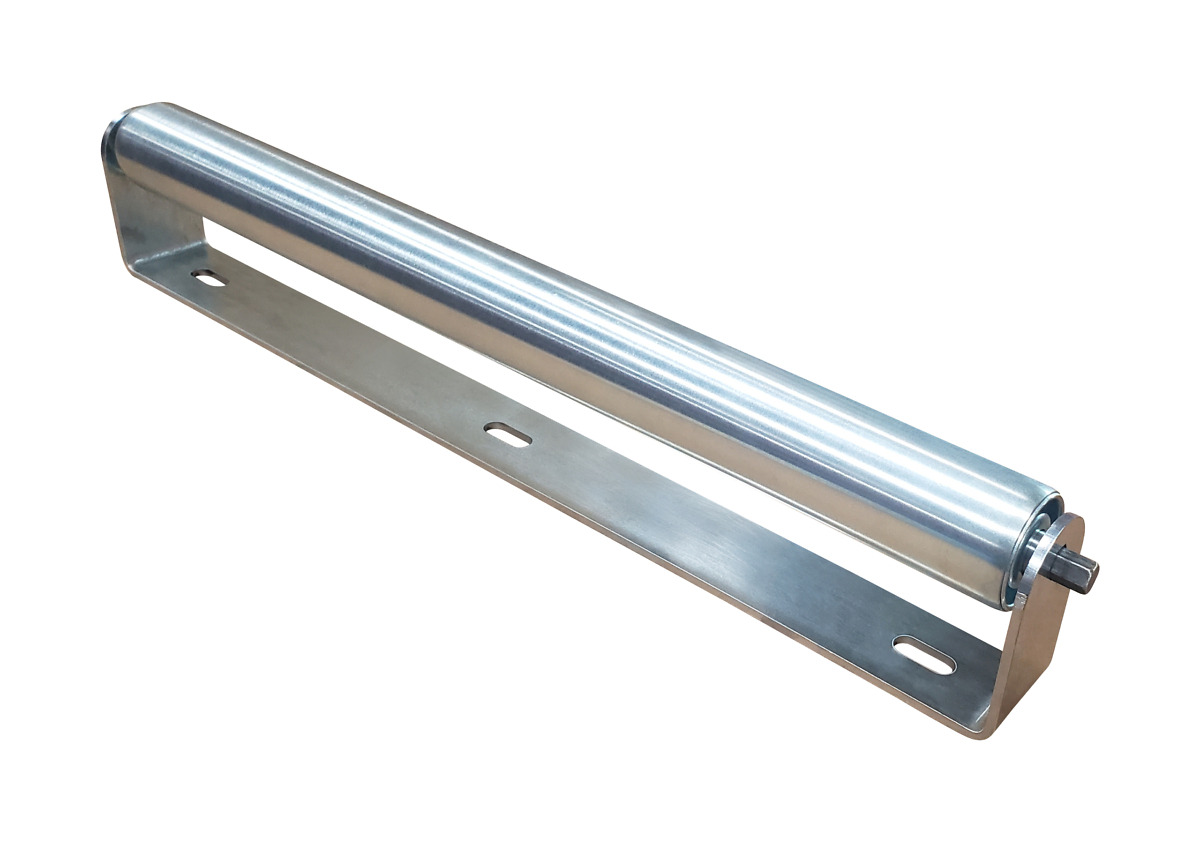 Heavy Duty Roller with Bracket | 21" Galvanized Steel