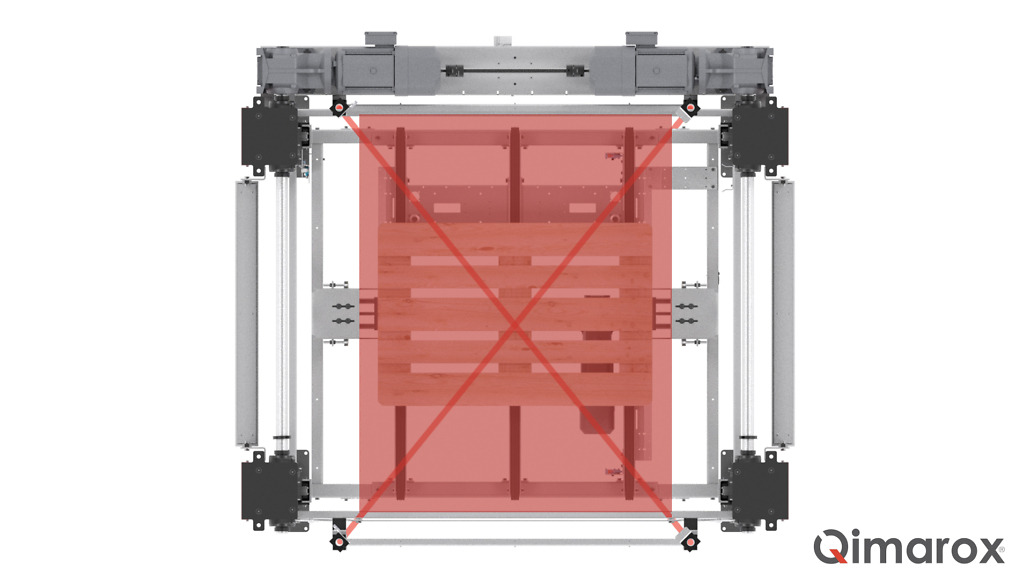 Qimarox ProRunner MK10 Heavy Duty Vertical Pallet Conveyor