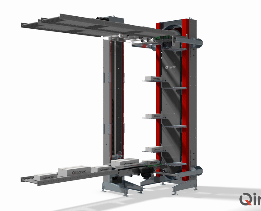 Qimarox Vertical Lifters and Conveyors | For Totes and Pallets