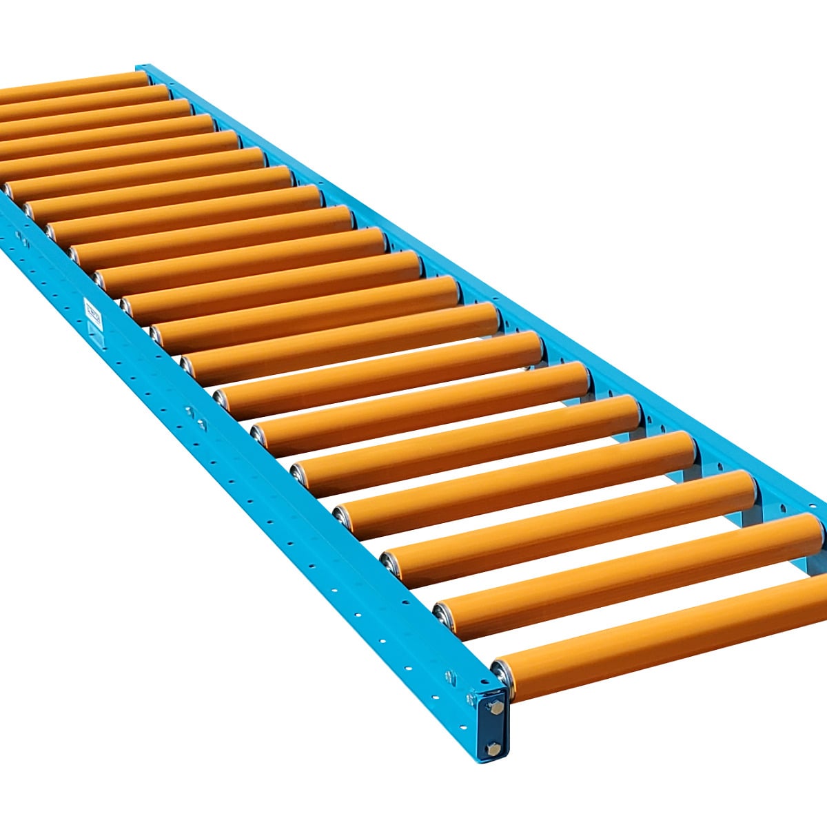 Steel Frame Gravity Conveyor 1.9" dia | 18"W x 10'L | Buy