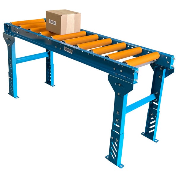 Steel Frame Gravity Conveyor 1.9" Dia. | 24"W x 5'L | Buy Online
