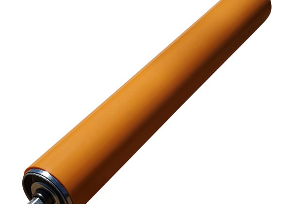 Polyurethane Conveyor Roller | 1.9" Dia. Galvanized Steel | 15" BF