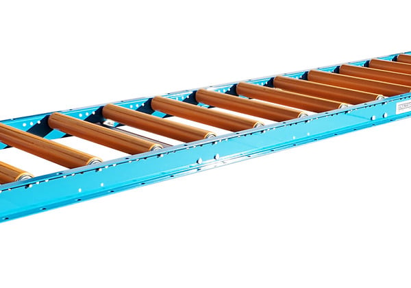 Gravity Conveyor | 18"W x 10'L | 1.5" Dia. Poly-Coated Rollers
