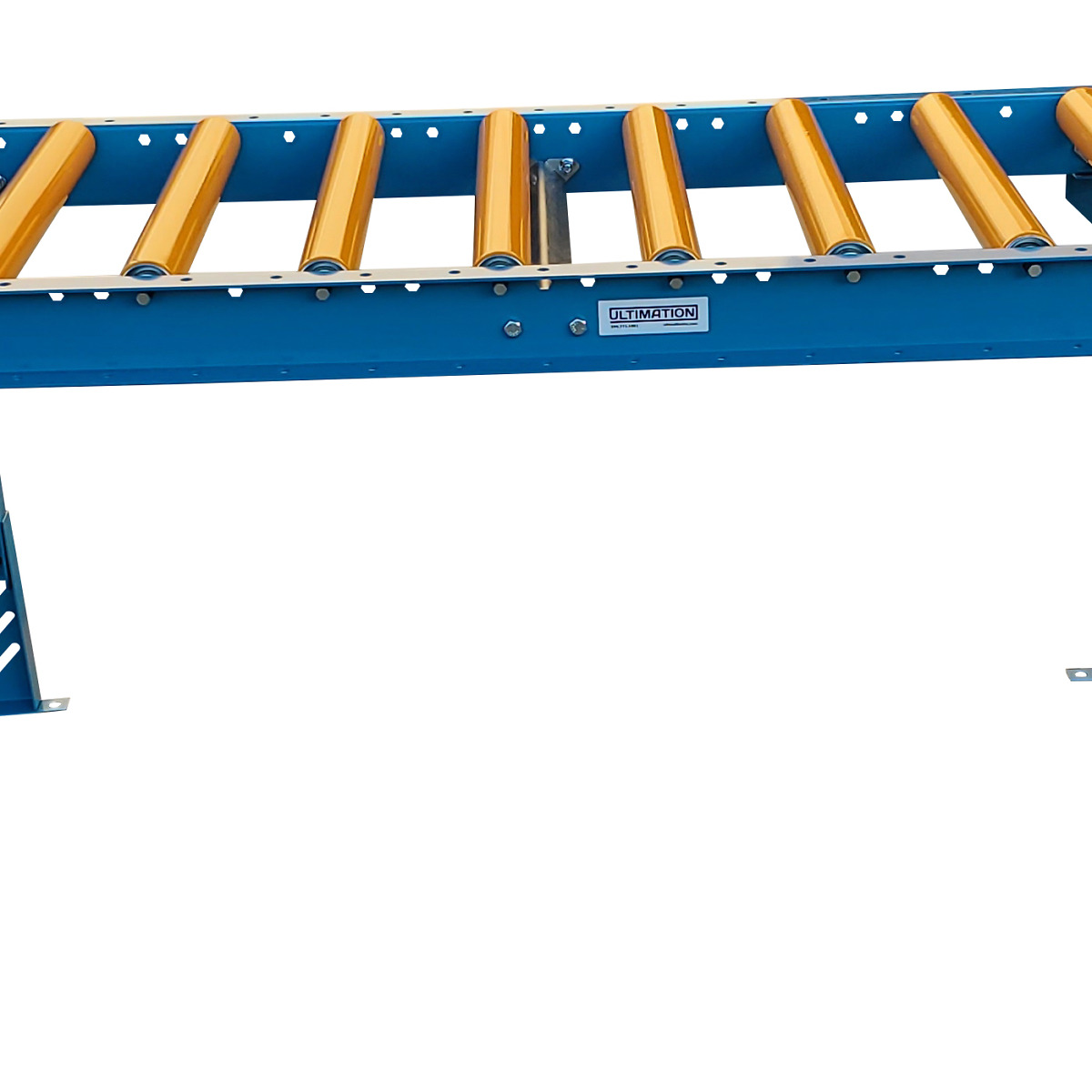 Gravity Conveyor Set with Covered Rollers | 24″ W x 5′ L | Legs Included