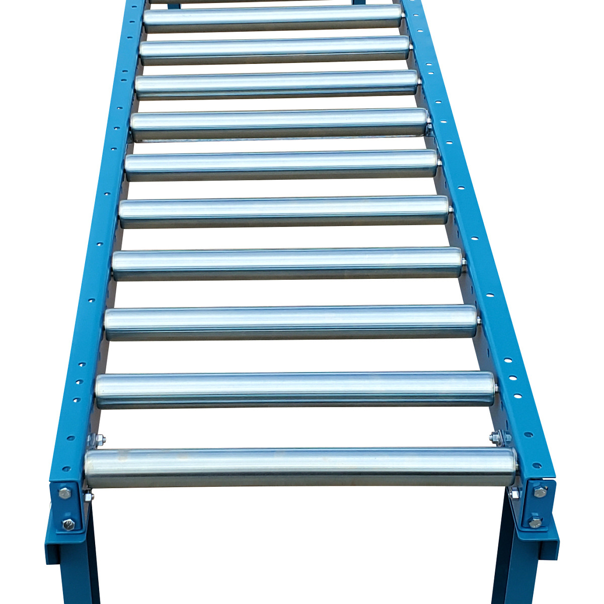 Gravity Conveyor Set | 24" W x 10' L | 6" Centers | Legs Included